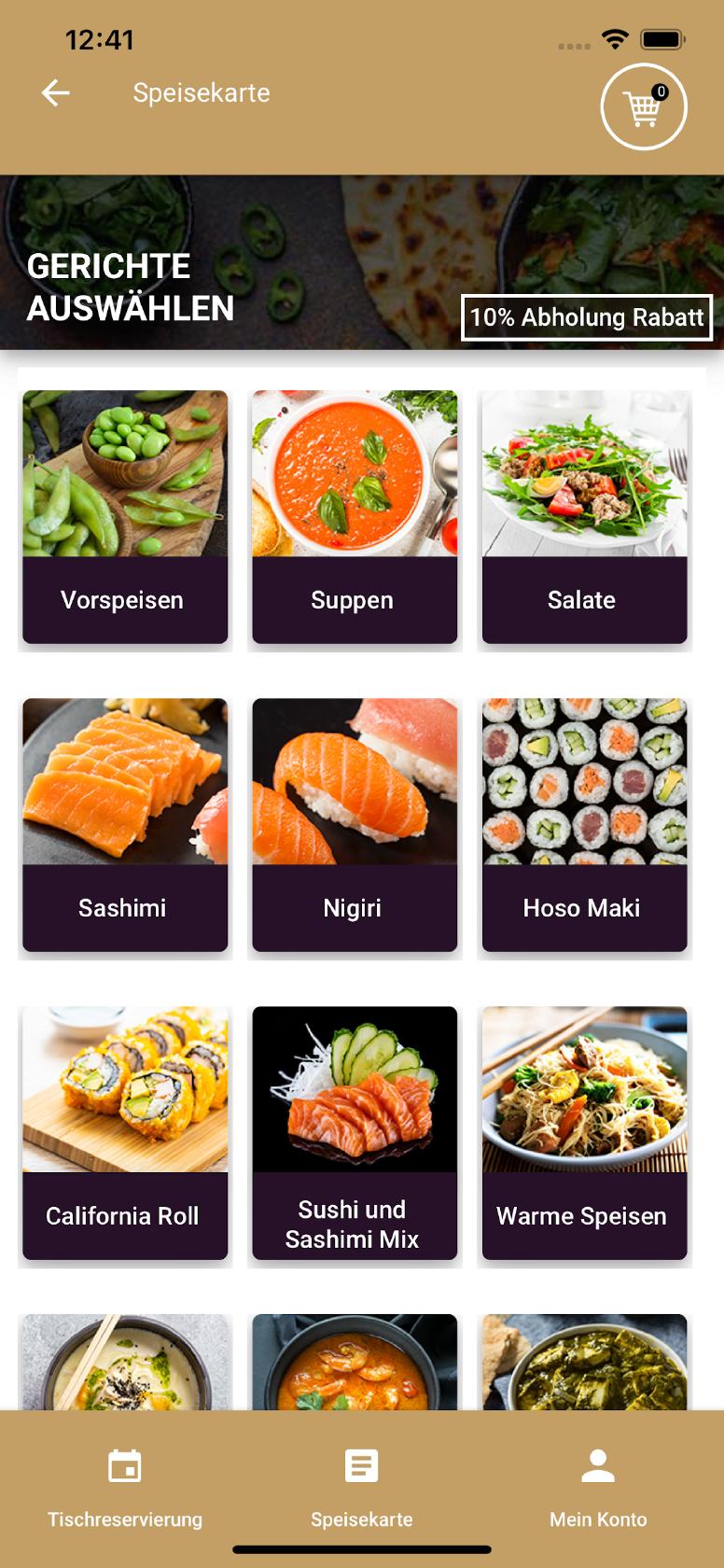 Speisekarte von DoNg Sushi Asian-Fusion Restaurant Gelsenkirchen ...
