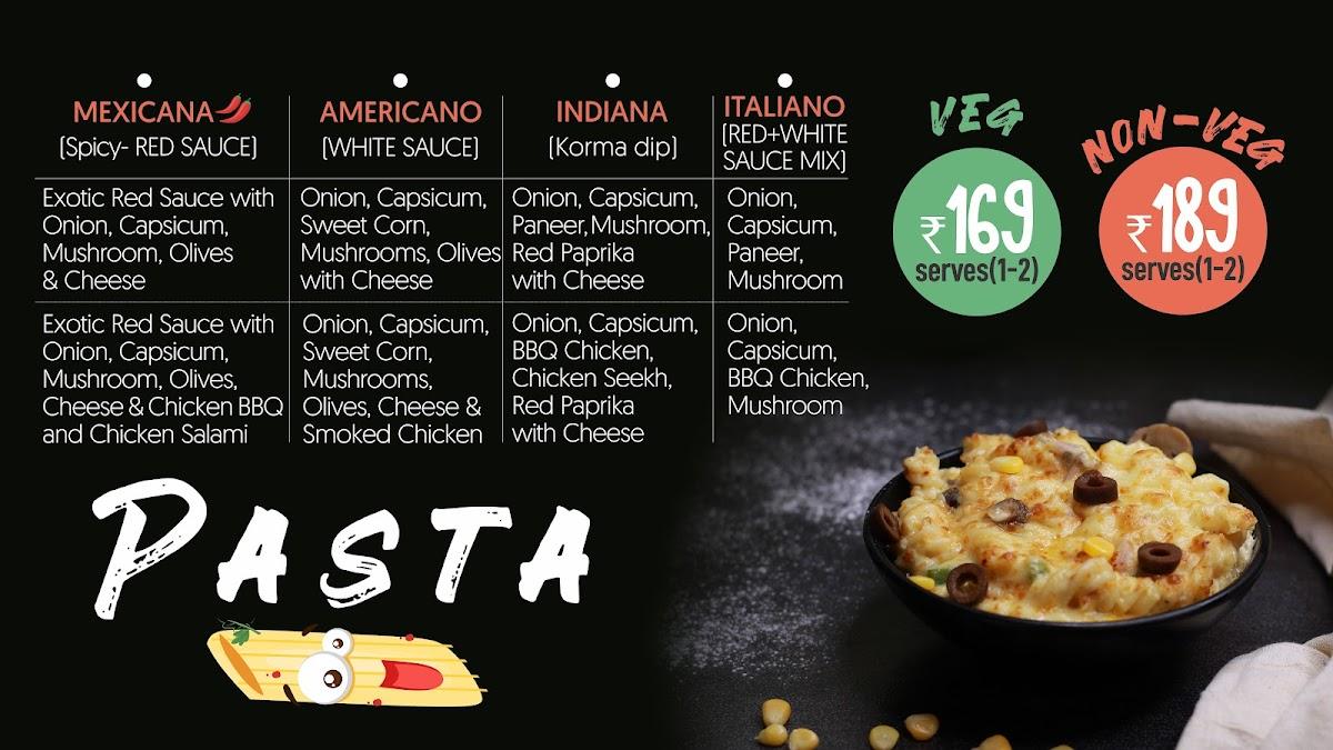 Menu at La Pinoz Tanda, Tanda