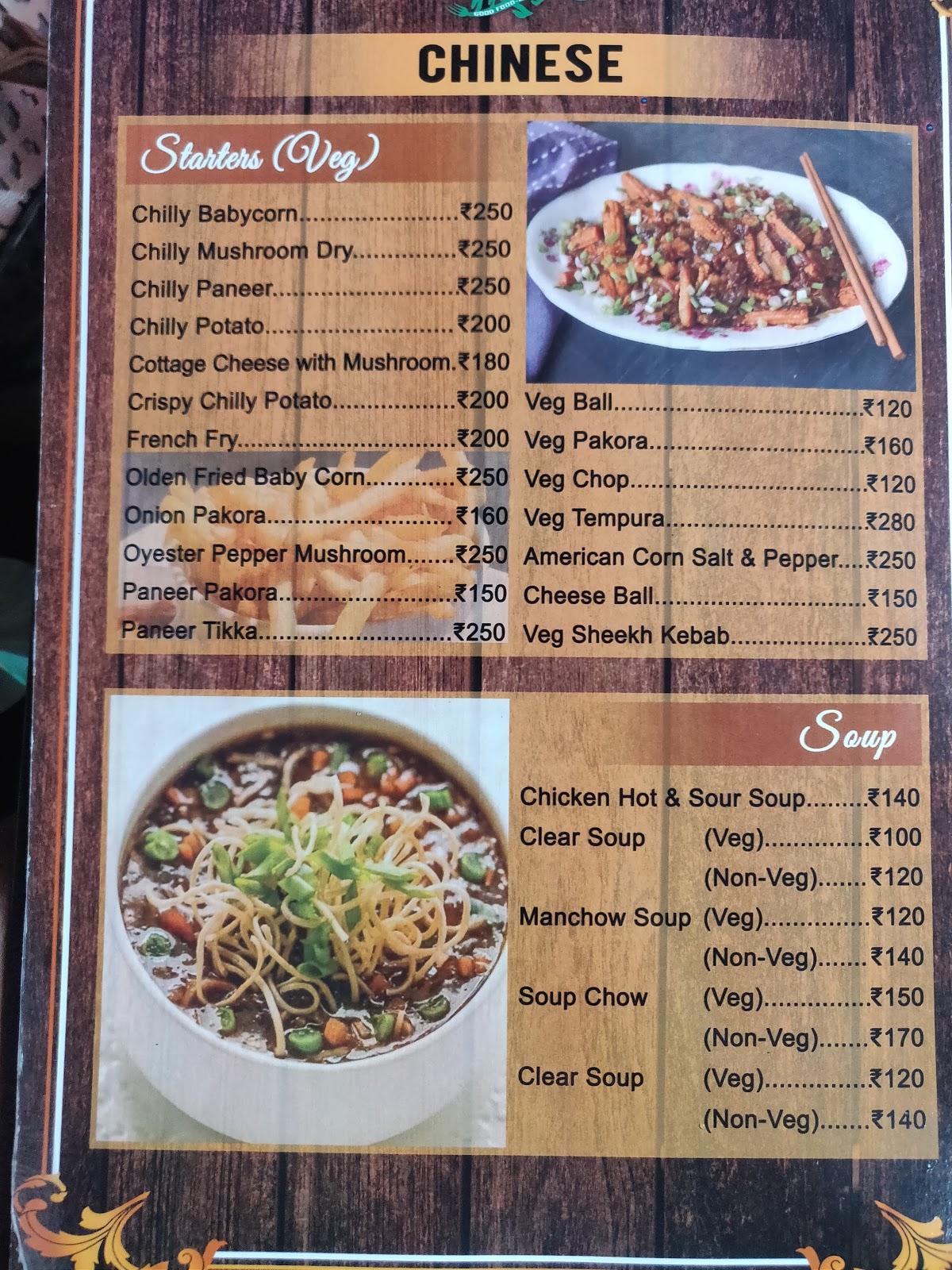 Menu at Excelencia Restaurant Nongpoh, Nongpoh