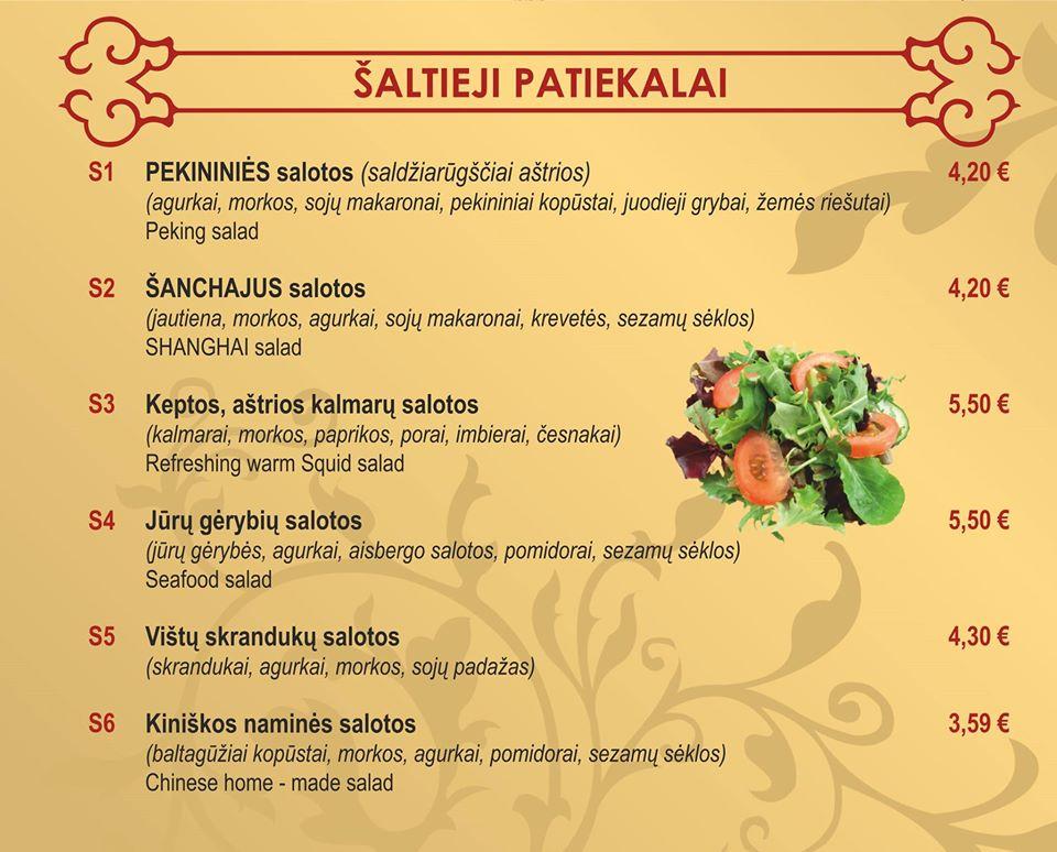 Carta del restaurante Restoranas „Ugninis paukštis“, Kaunas