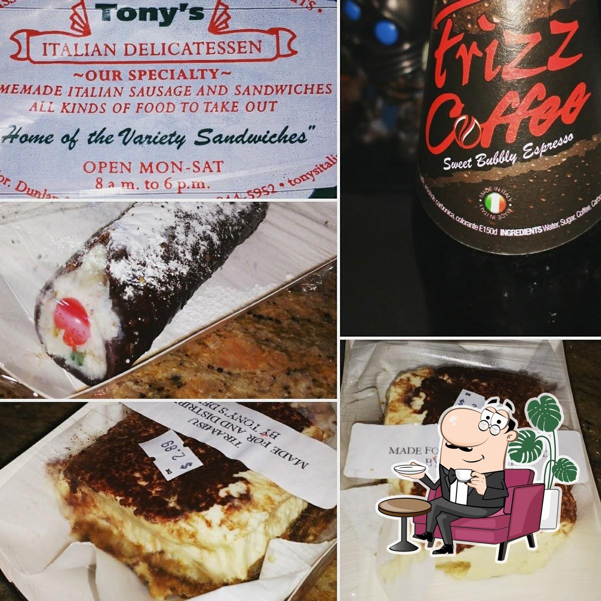 Tony's Italian Delicatessen, Phoenix - Restaurant menu, prices and reviews