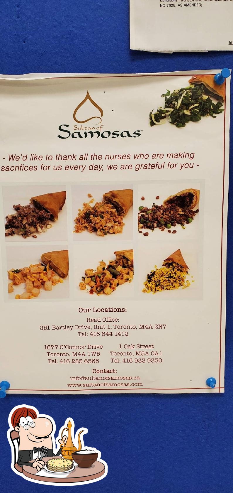 Sultan Of Samosas, 1677 O'Connor Dr in Toronto - Restaurant menu and ...