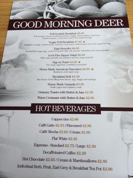 Menu at Buckstone Pub & Kitchen, Edinburgh, Braid Hills Hotel