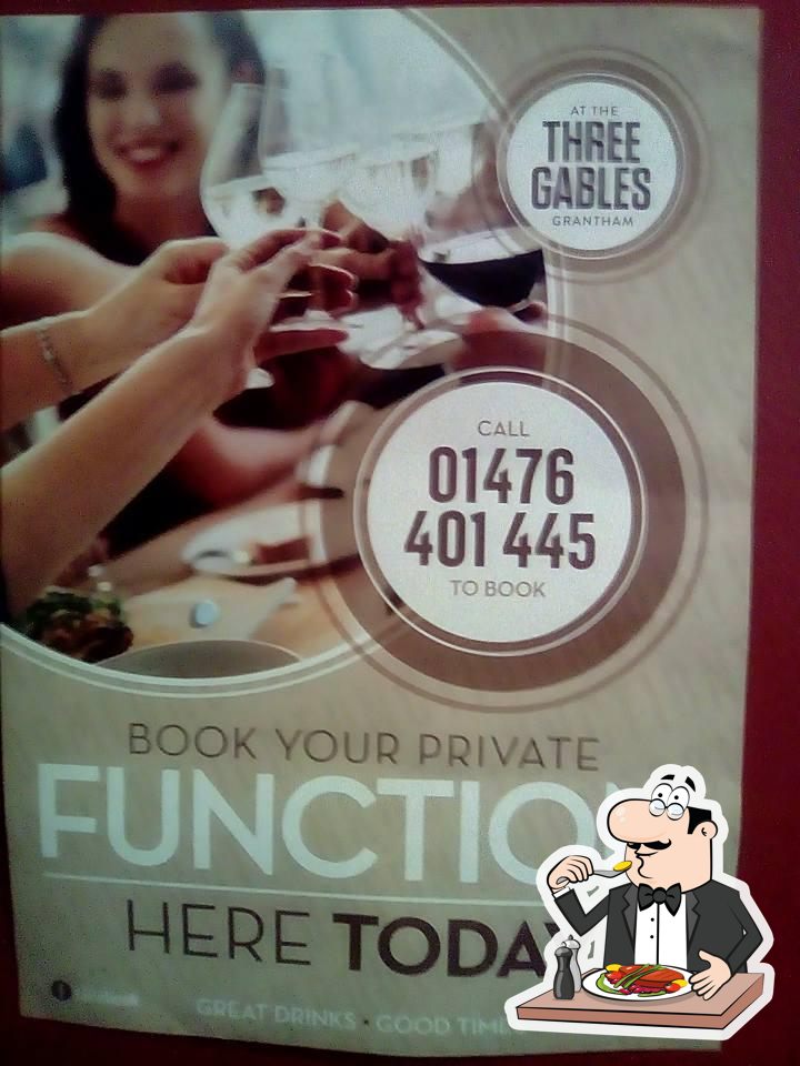 The Three Gables, Grantham - Restaurant menu, prices and reviews
