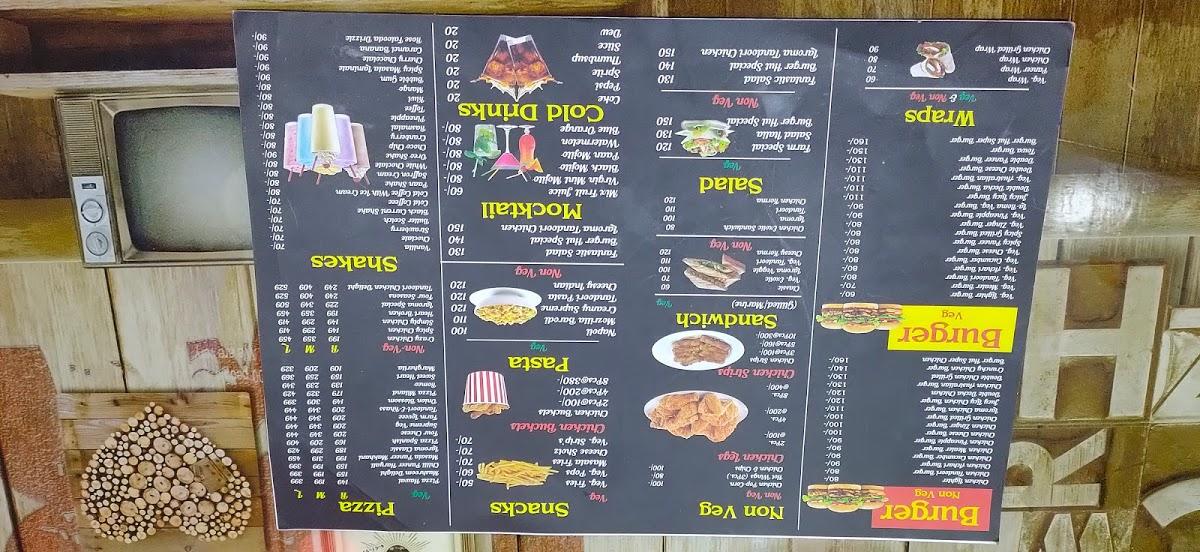 Menu at Mr.BURGER HUT, Dasuya