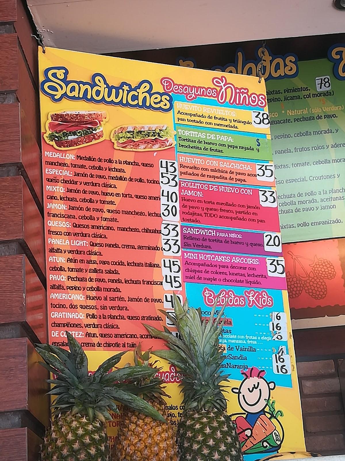 Carta del restaurante Bagguets El Ponce, Guamúchil
