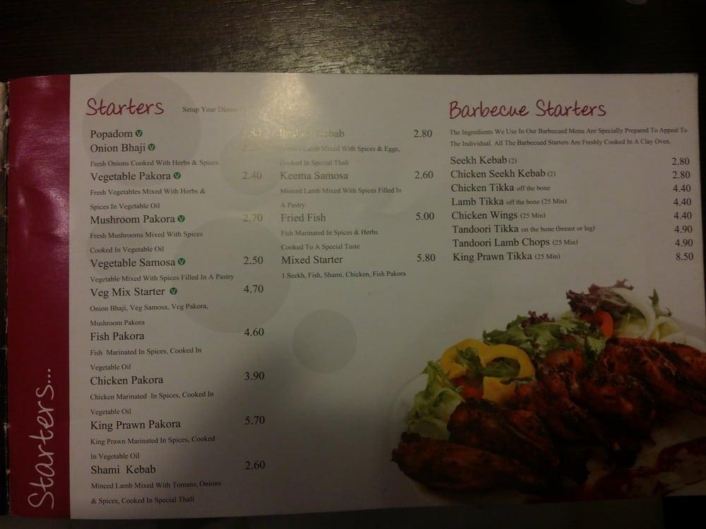 Menu at Shimlas Great Horton Road fast food, Bradford