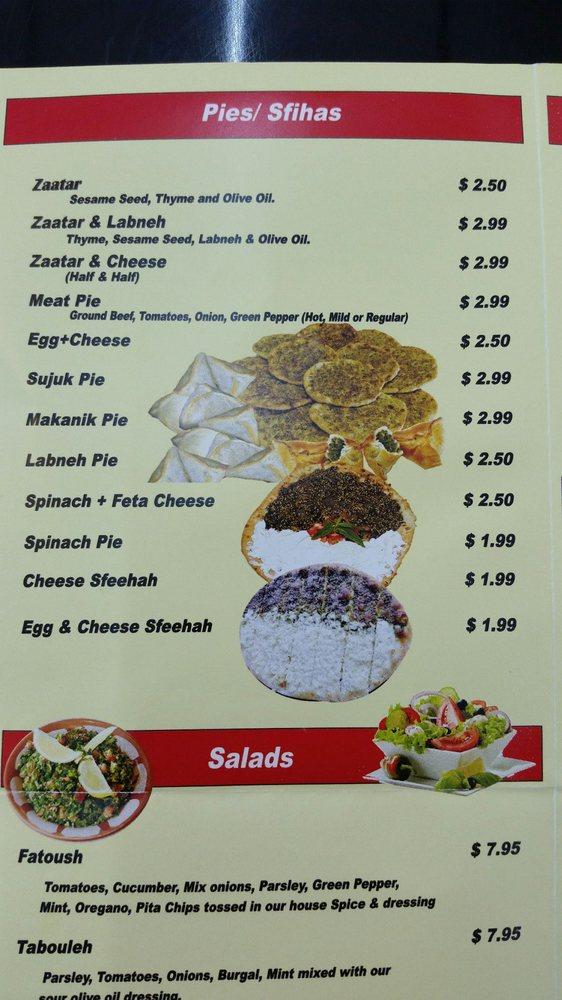 Menu at Hannah’s kitchen restaurant, Boca Raton