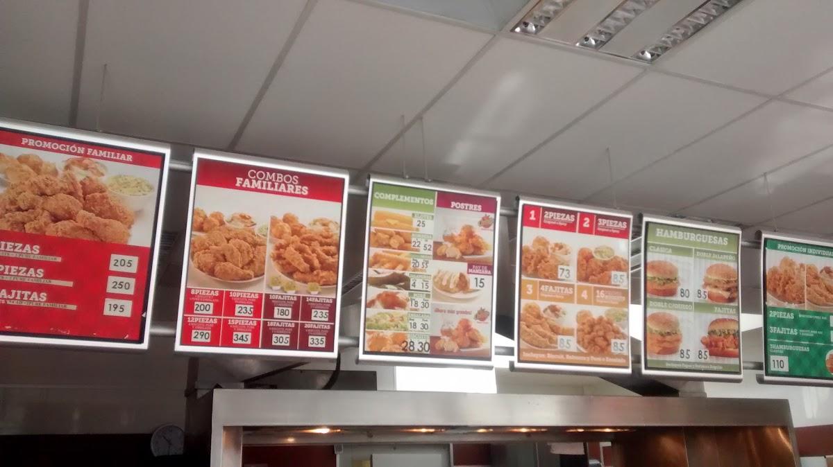 Carta del restaurante Church's Texas Chicken, Ramos Arizpe