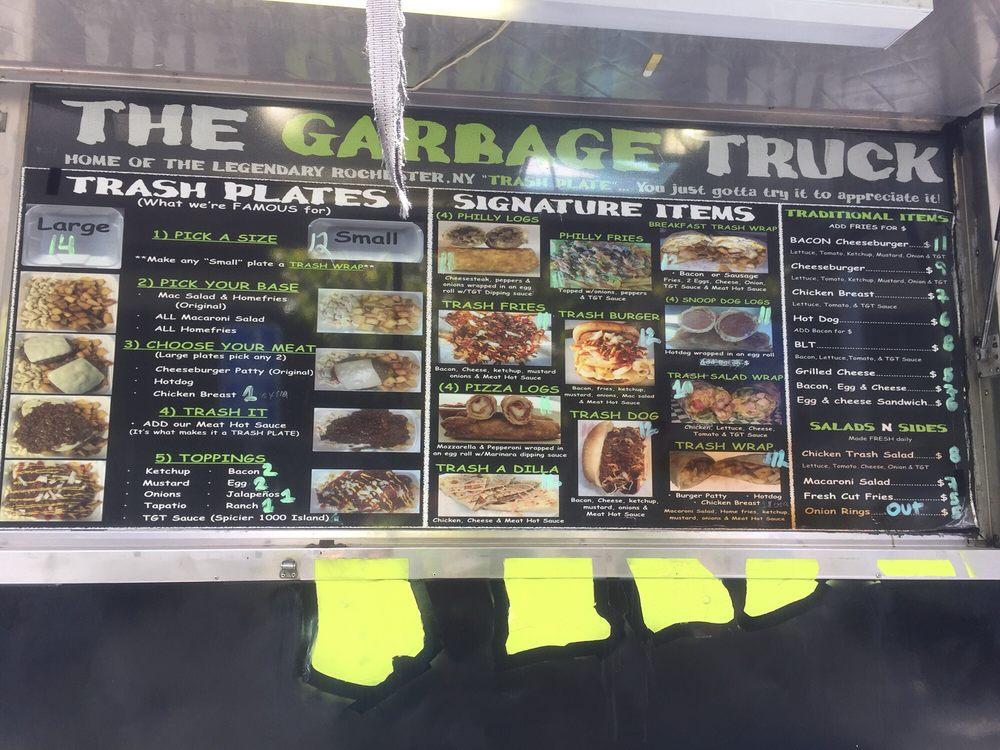 Menu at The Garbage Truck, Los Angeles, Florence-Firestone