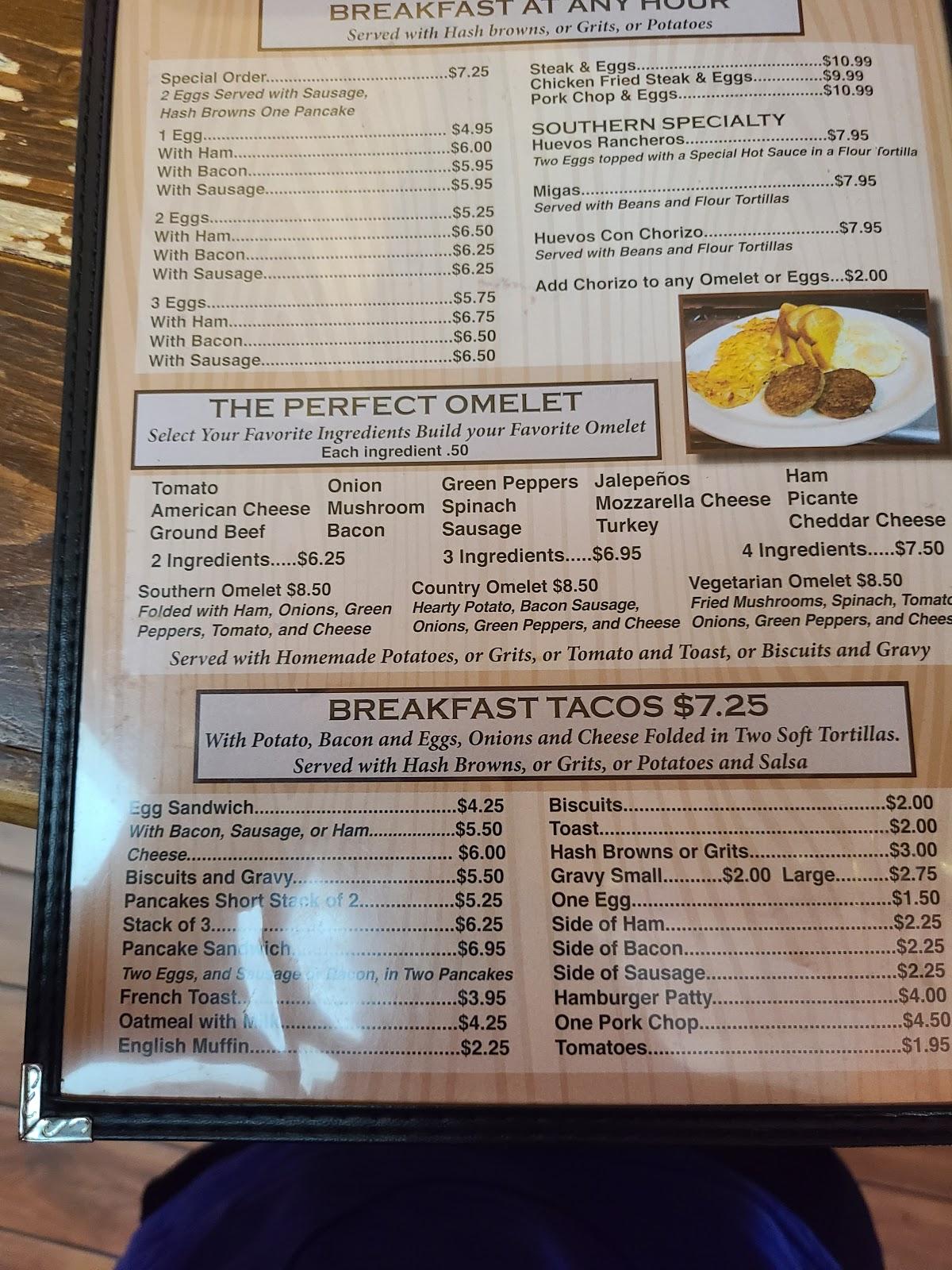 Menu at Southern Recipe restaurant, Irving, W Walnut Hill Ln