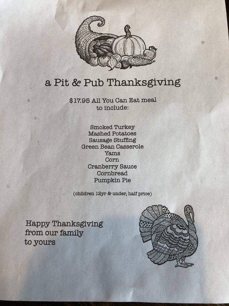 Menu at 28th St. Pit-n-Pub, Ocean City