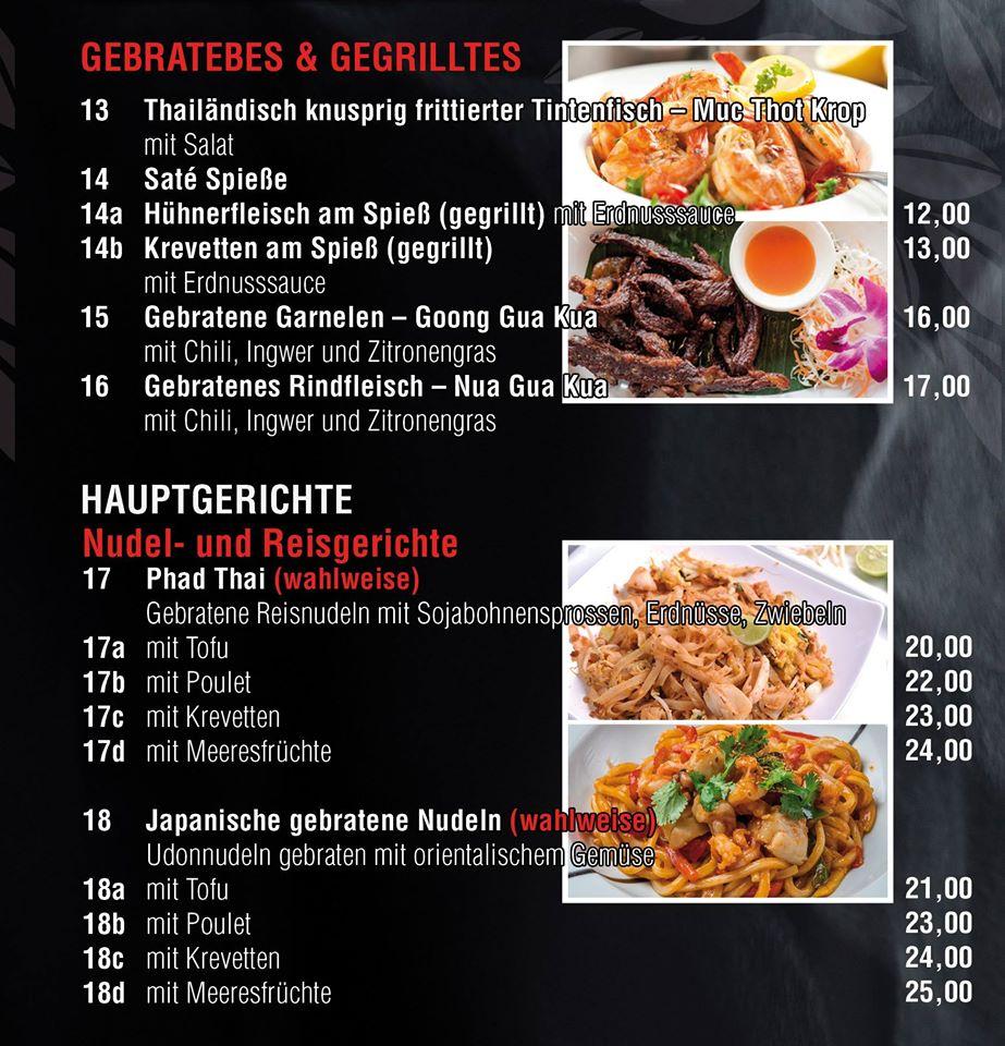 Menu da Umami Oerlikon, Zurigo