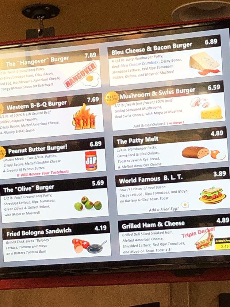 Menu at Meteor Hamburgers - Richardson, Tx restaurant, Richardson