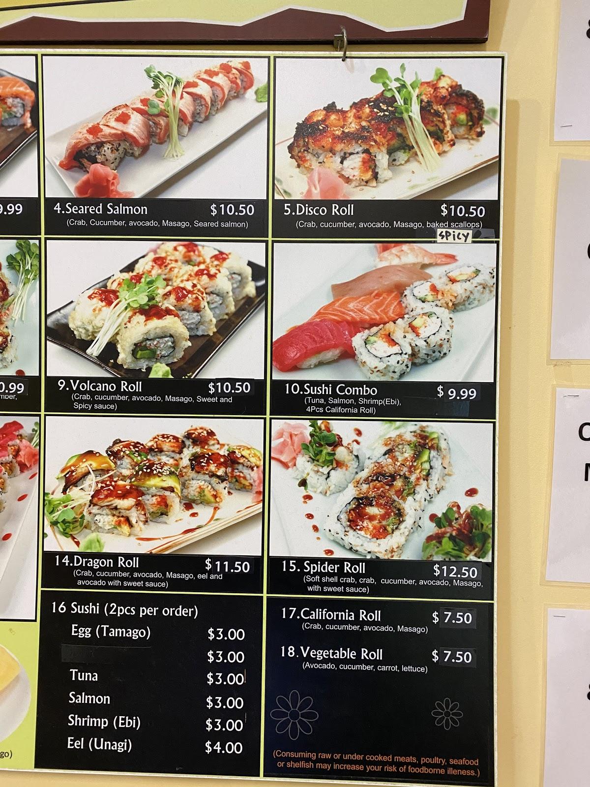Menu at Kami Teriyaki restaurant, Monroe, Fryelands Blvd #135