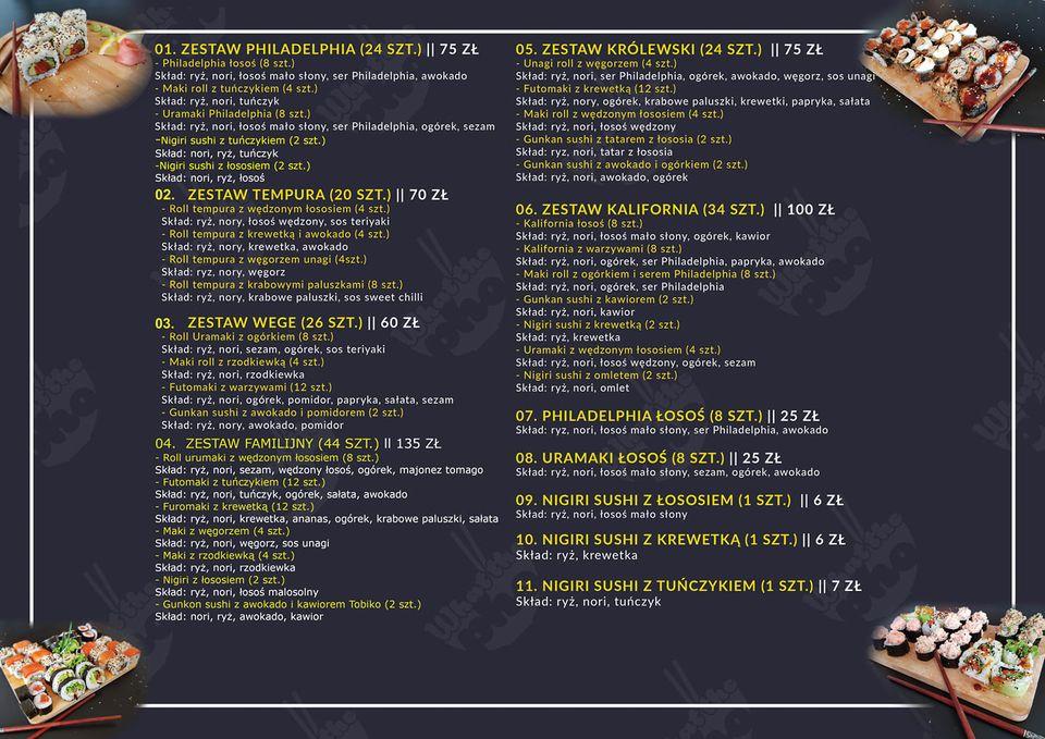 Menu at What the pho restaurant, Kostrzyn