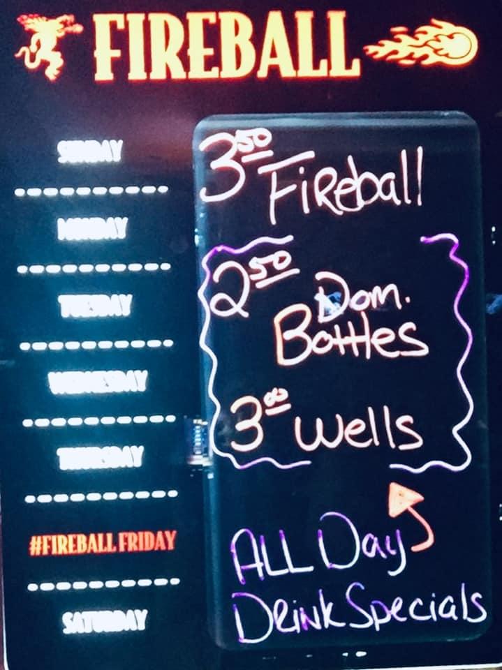 Menu at Break Time Bar & Grill, Evansville