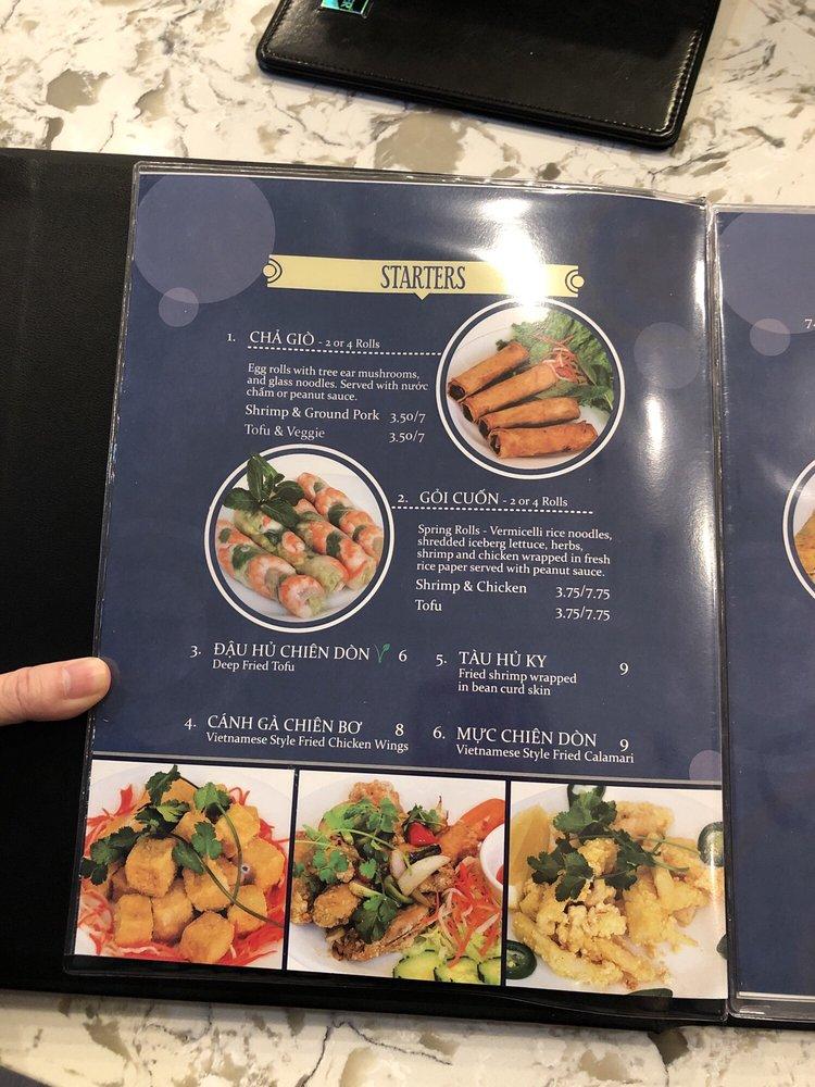 Menu at Pho 77 Rialto restaurant, Rialto