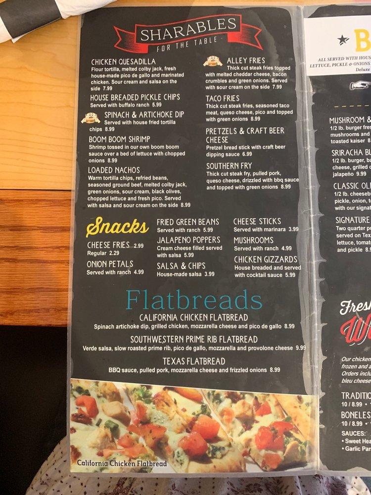 Menu at Chubbies Pub And Grub, Syracuse