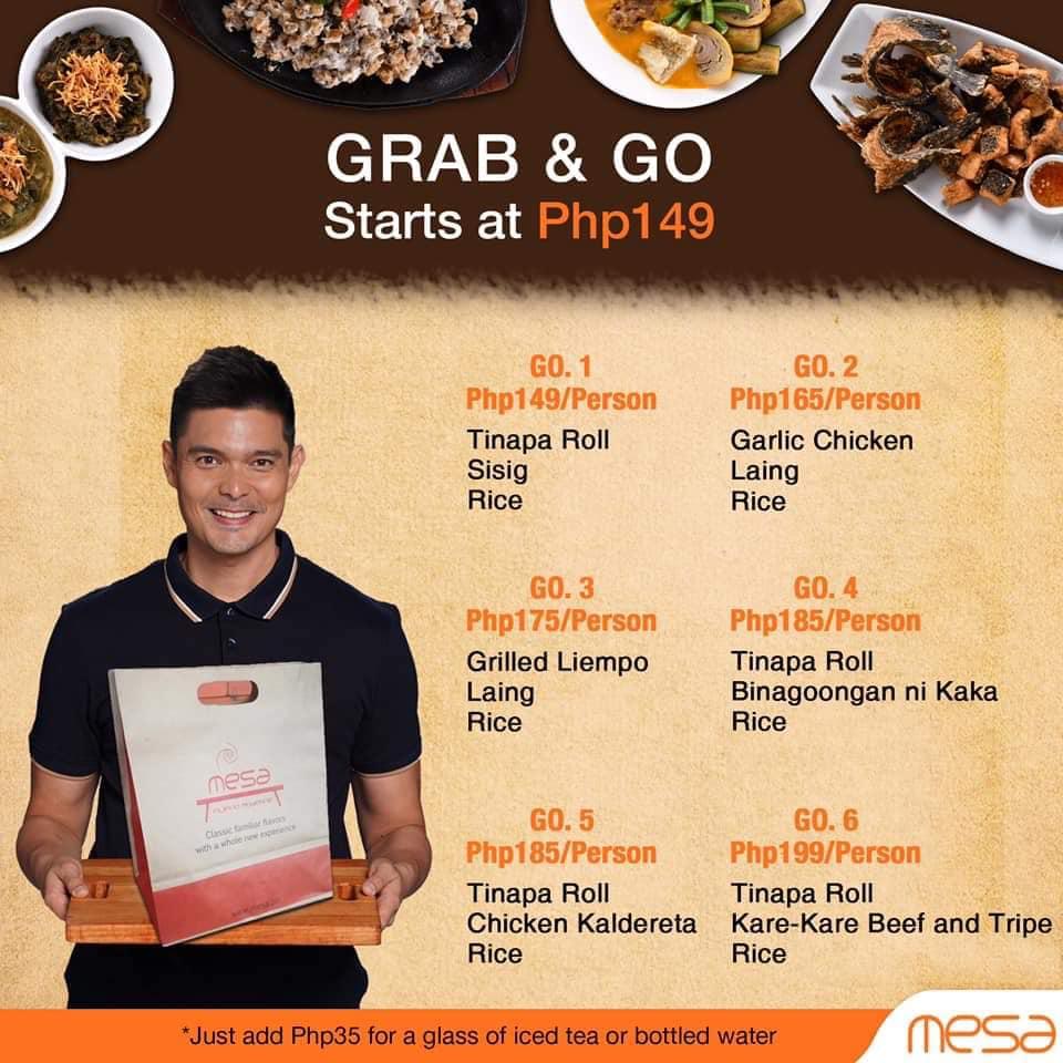 Mesa SM City Pampanga, San Fernando - Restaurant menu, prices and reviews