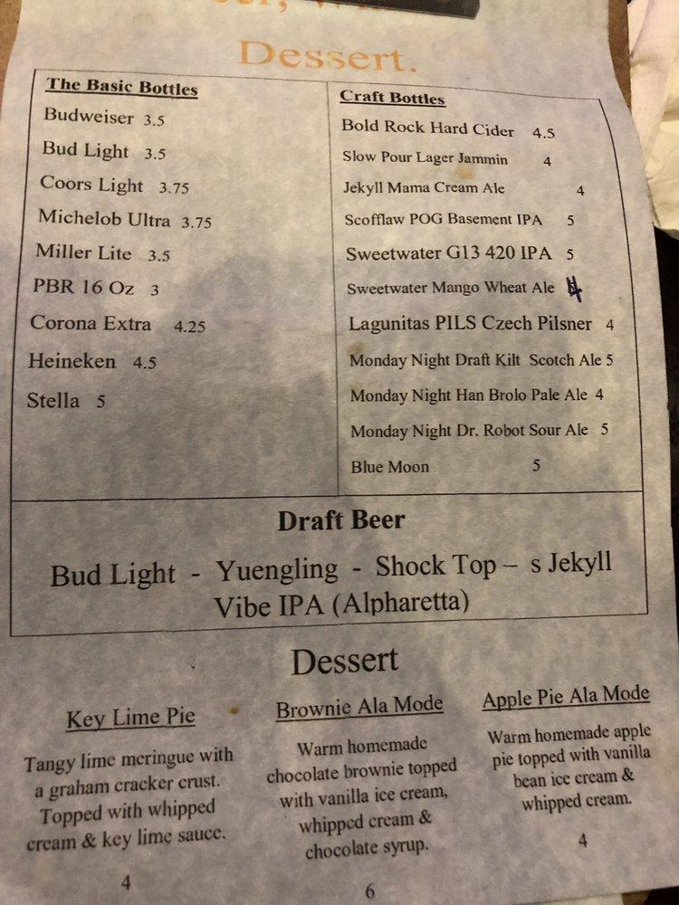 Menu at O'Shucks Seafood And Grill restaurant, Loganville