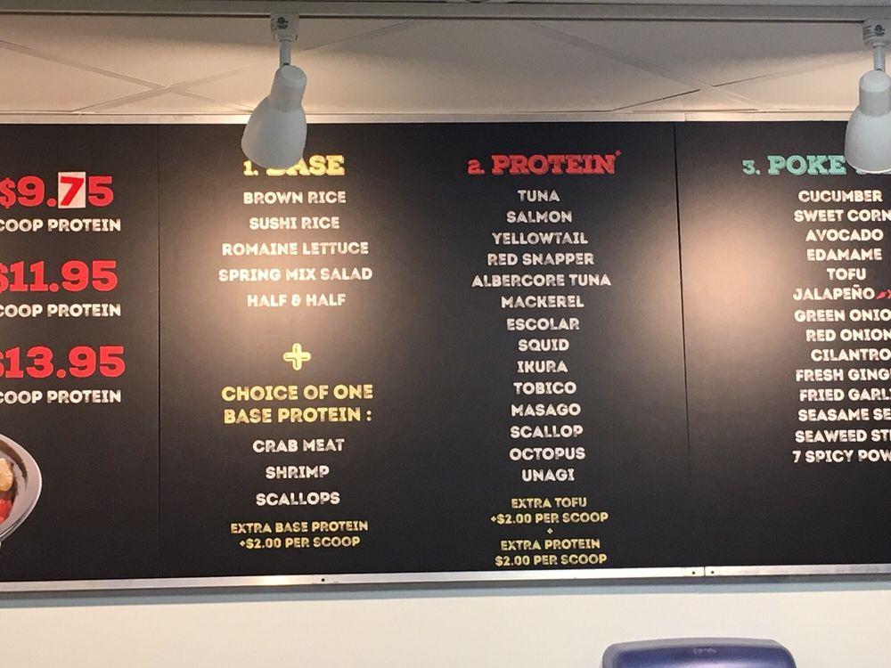 Menu at Okome Don restaurant, Houston