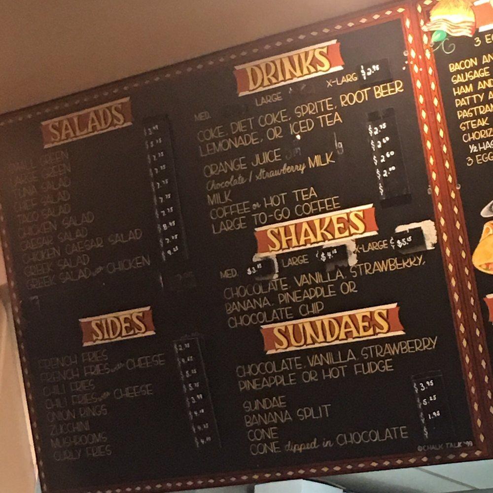 Menu at Hot Off the Grill fast food, Huntington Beach, Bolsa Chica St