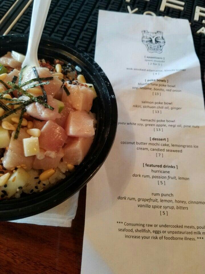 Menu at Lincoln Bar, Houston
