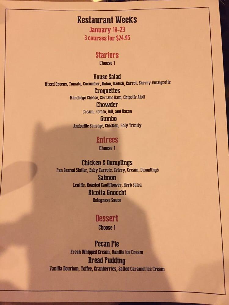 Menu at Cook and Dagger pub & bar, Smithfield