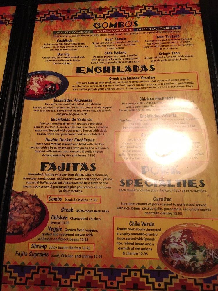 Menu at Que Mas Mexican Cafe, North Las Vegas, W Craig Rd suite d