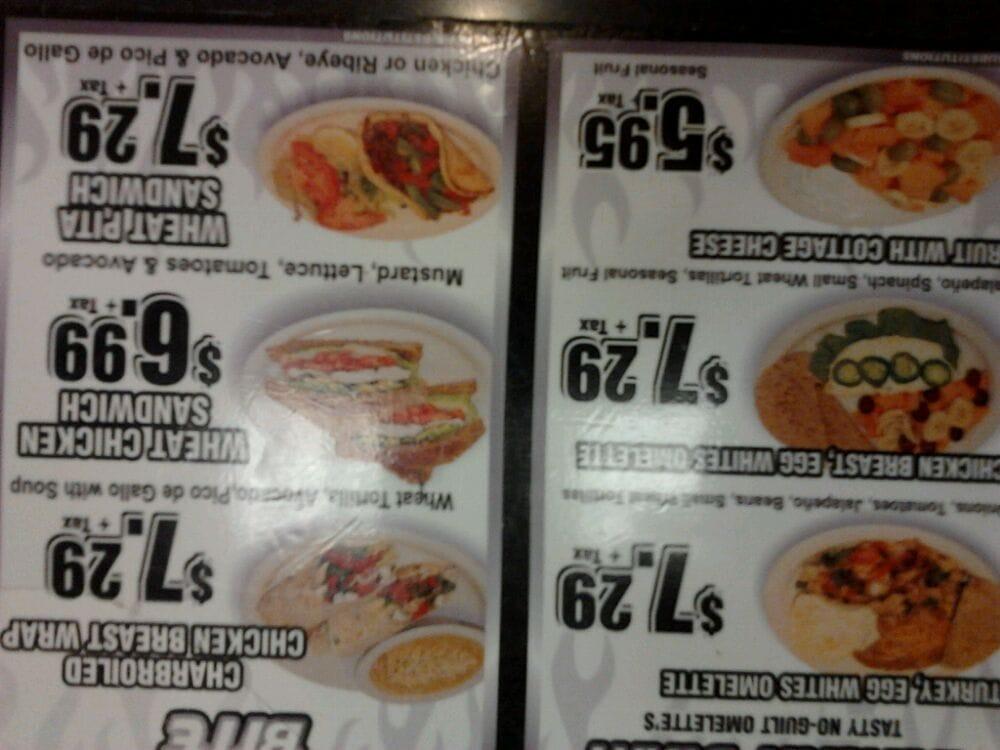 Menu at Hot Off The Grill restaurant, Seal Beach, Seal Beach Blvd
