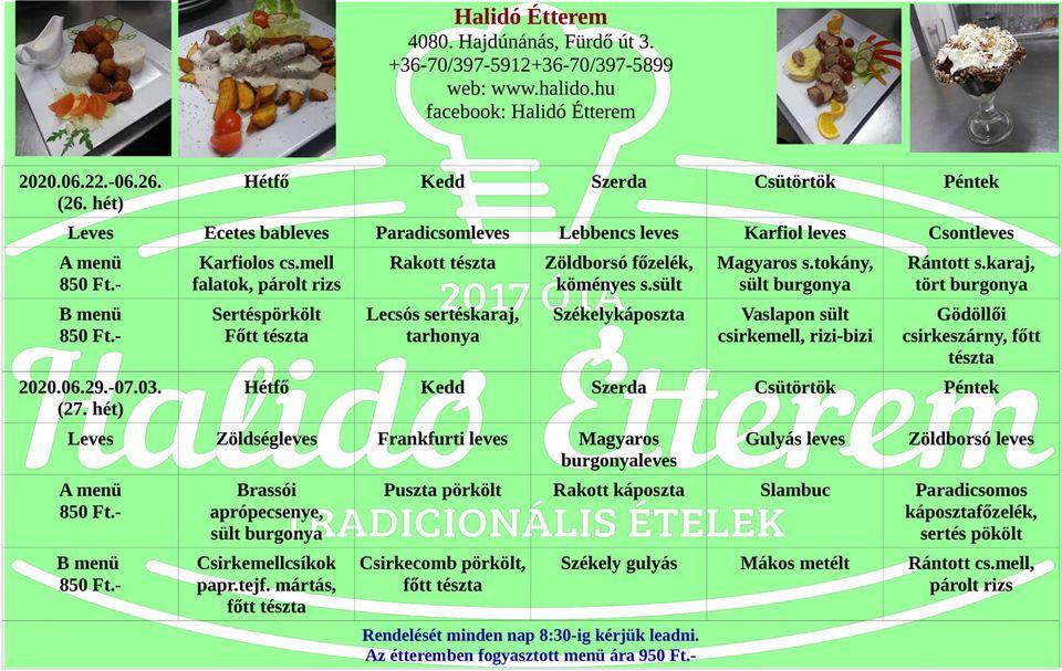 Halidó étterem restaurant, Hajdúnánás - Restaurant reviews