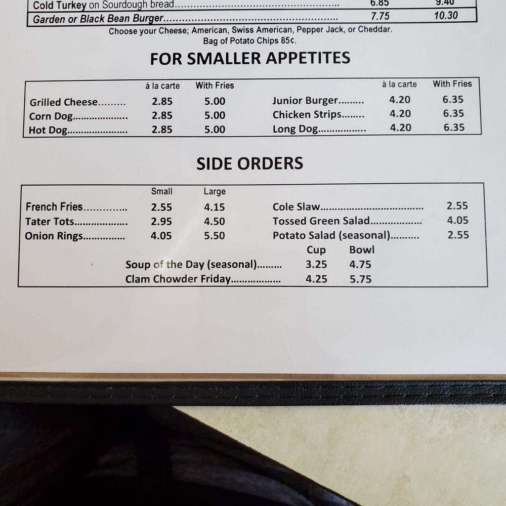 Menu at Sno-Cap Drive In Redmond restaurant, Redmond