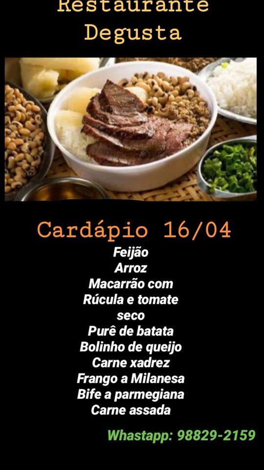 Menu at Restaurante Degusta, Maravilha