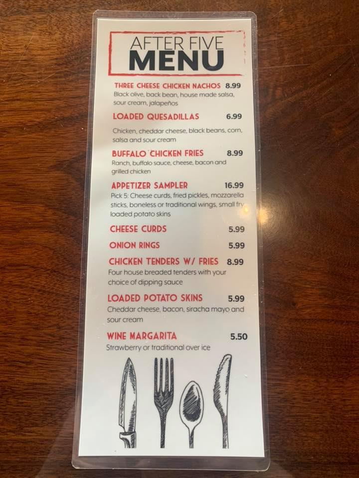 Menu at Two Guys Pies pizzeria, Danville