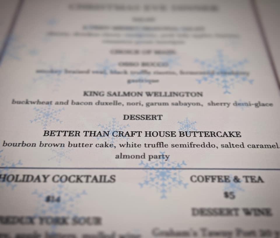 Menu at Whitestone Restaurant & Bar, Dana Point