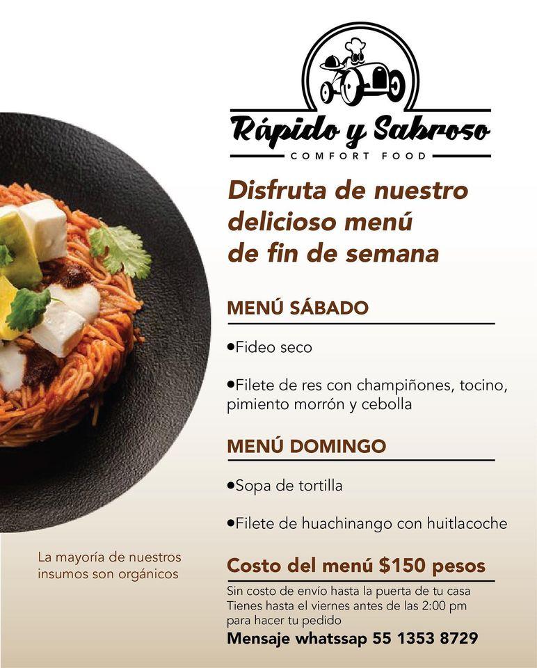 Carta del restaurante Hamburguesas Pepe's Rápido y Sabroso, Ciudad del ...
