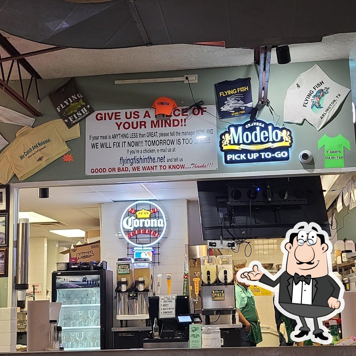 Flying Fish, Arlington - Restaurant menu, prices and reviews