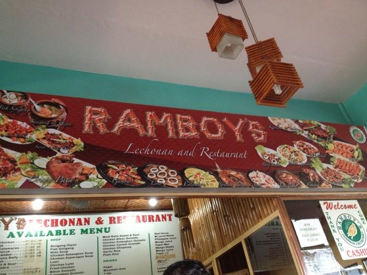Menu at Ramboy's restaurant, Iloilo City, MGWV+MW3