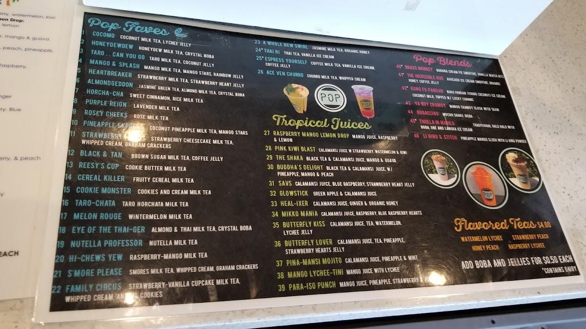 Menu at Starbread Bakery, Tracy