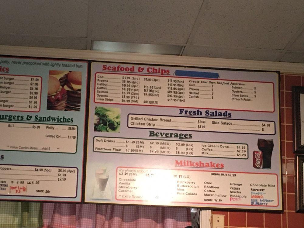 Menu at Herfy's restaurant, Kent, 104th Ave SE