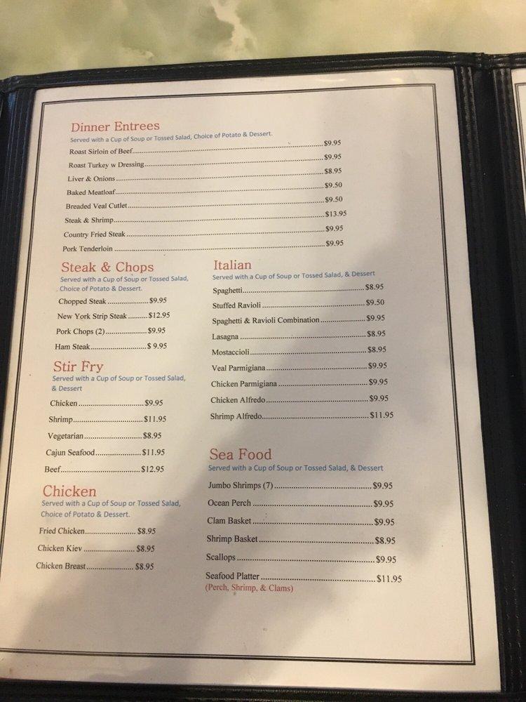 Menu at Landmark Family Restaurant, Milwaukee