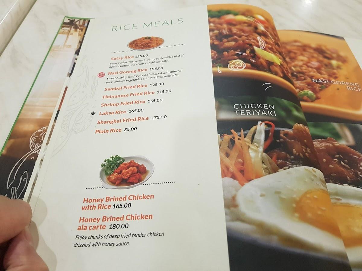 Menu at Bugis Singapore Street Food restaurant, Quezon City, 78 Nicanor ...