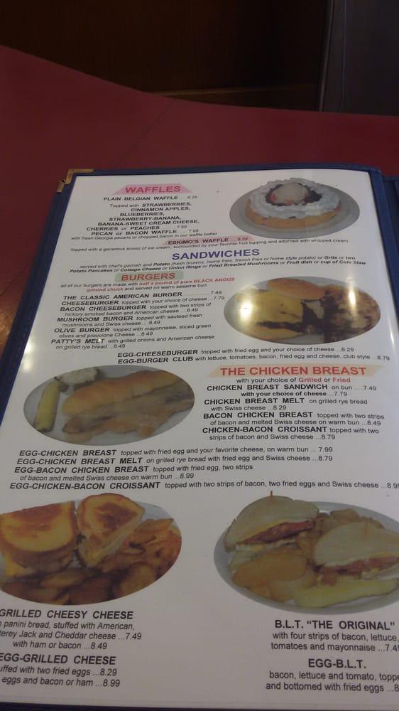 Menu at Morris Diner & Pancake House restaurant, Morris