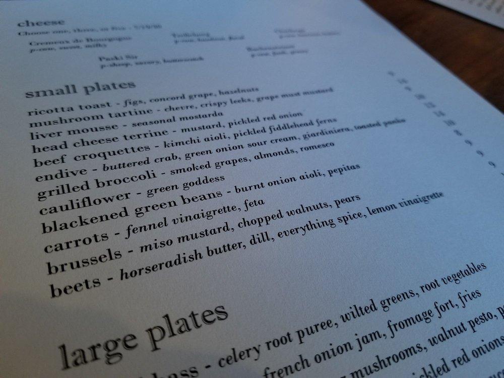 Menu at The Dapper Goose pub & bar, Buffalo