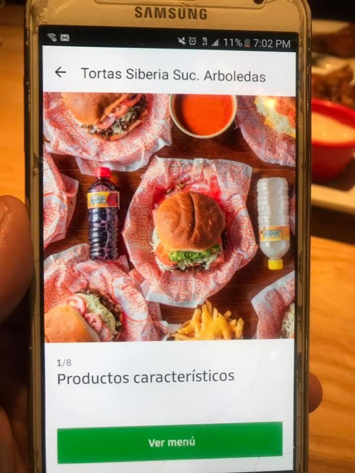 Menu at TORTAS SIBERIA restaurant, Delicias, Ave. Calle 3a Norte 512