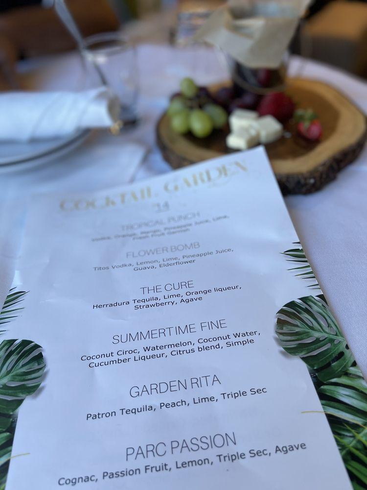Menu at Garden Parc Brunch & Events restaurant, Atlanta
