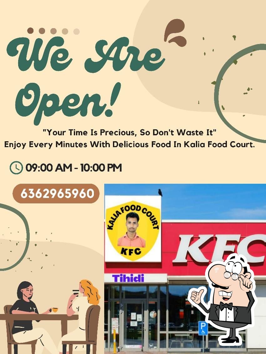 Kalia Food Court (KFC), Tihidi - Restaurant menu, prices and reviews