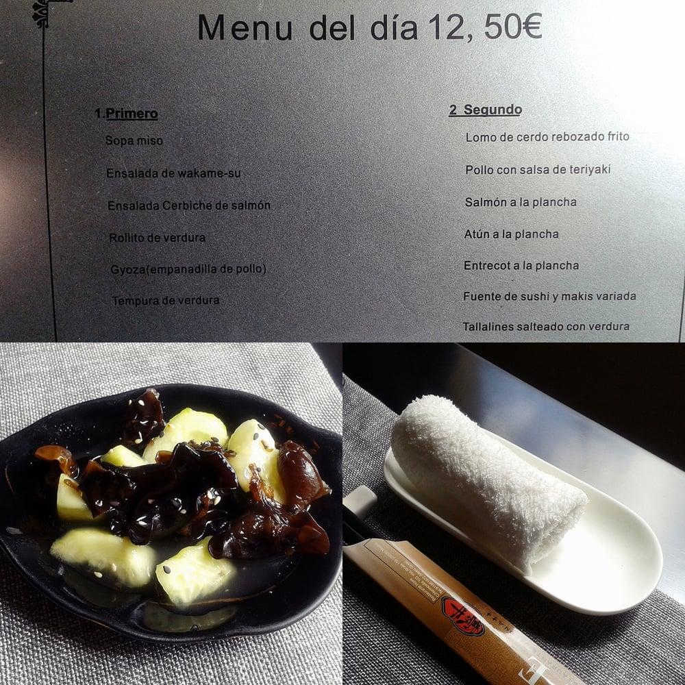 Menu at Howe Restaurant, Madrid