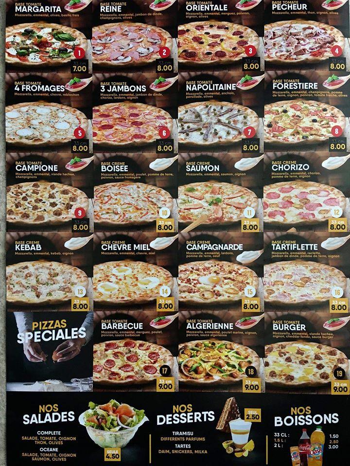Menu at Gad Food restaurant, Rive-de-Gier